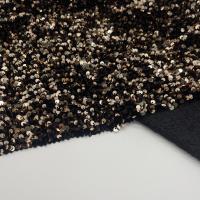 China Bags Sequins Embroidery Fabric Smooth Waterproof M05-008 for sale