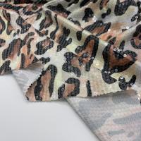 China Garment Sequins Embroidery Fabric Home Decoration M13-006 for sale