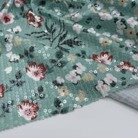 China Home Textile Sequins Embroidery Fabric Garment M13-009 for sale