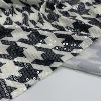 China Garment Weave Waterproof Sequins Embroidery Fabric M13-010 for sale