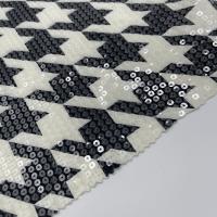 China Garment Weave Waterproof Sequins Embroidery Fabric M13-010 for sale