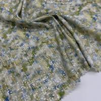 China Garment 285gsm Sequins Embroidery Fabric M13-014 for sale