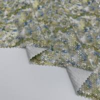 China Garment 285gsm Sequins Embroidery Fabric M13-014 for sale