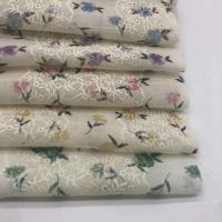 China Garment Various Weight Embroidery Cotton Fabric M04-LK008 for sale