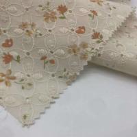 China Fabric Embroidery Cotton Material For Garment And Home Textile M04-LK007 for sale