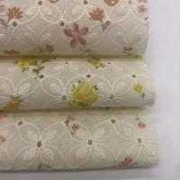 China Fabric Embroidery Cotton Material For Garment And Home Textile M04-LK007 for sale