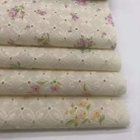 China Fabric Embroidery Cotton Material For Garment And Home Textile M04-LK007 for sale