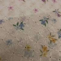 China Fabric Embroidery Cotton Material For Garment And Home Textile M04-LK007 for sale