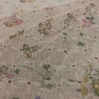 China Fabric Embroidery Cotton Material For Garment And Home Textile M04-LK007 for sale