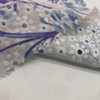 China Zhenlei Embroidery Fabric Cotton For Garment Home Textile M04-LK024 for sale