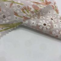 China Zhenlei Embroidery Fabric Cotton For Garment Home Textile M04-LK024 for sale