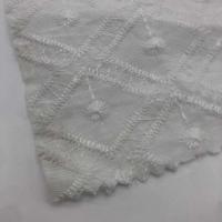 China Printed Cotton Linen Embroidery Fabric Material M04-LK027 for sale