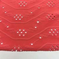 China Customized Sports Jersey Fabric Jacquard Knitting Material F02-010 for sale
