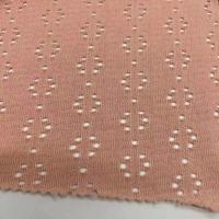 China Knitting Jaquard Sports Jersey Fabric Customized Medium Width F02-026 for sale