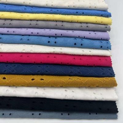 China Eco Friendly Knitting Jaquard  Sports Jersey Fabric Home Textile Medium GSM F02-034 for sale