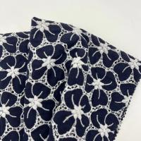 China Large area pattern in a variety of colors plain embroidery for girl daily dresses for sale