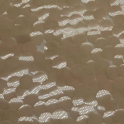 China 100% Polyester Big Beige Sequins Embroidery Fabric Various Sizes for sale