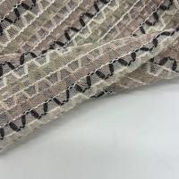 China Soft Mesh Embroidery Fabric 100% Polyester Unique For Women Garments And Bags for sale