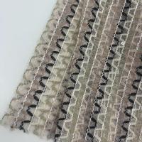 China Soft Mesh Embroidery Fabric 100% Polyester Unique For Women Garments And Bags for sale