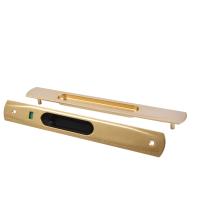 China Double Sided Keyless Sliding Door Lock with High Strength Zinc Alloy Red Green Status Indicators for sale