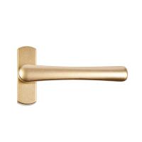 China Heavy Duty Zinc Alloy Aluminum PVC Folding Door Handle Fluorocarbon Coating for sale