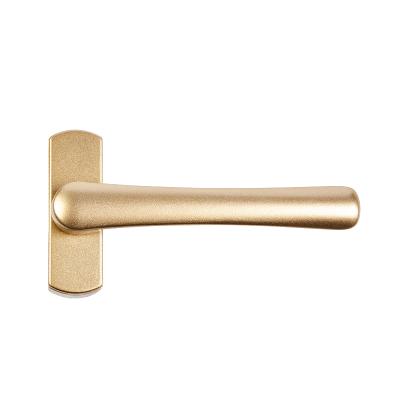 China Heavy Duty Zinc Alloy Aluminum PVC Folding Door Handle Fluorocarbon Coating for sale