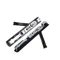 China High Strength Zinc Alloy Double Sided Concealed Sliding Door Handle with Fluorocarbon Coating for sale