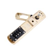 China Rectangular Dial Combination Sliding Door Handle with Zinc Alloy Body Security for sale