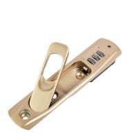China Rectangular Dial Combination Sliding Door Handle with Zinc Alloy Body Security for sale