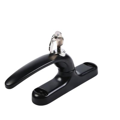 China Lockable Casement Window Handle Key Operated Locking Mechanism for Inward Opening Windows for sale