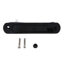 China Flush Recessed Concealed Door and Window Handle Aluminum PVC Mount Design for sale