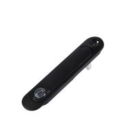 China Weather Resistant Flat Door and Window Handle Key Locking Zinc Alloy Coating for sale