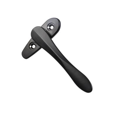 China Ultra Thin Sword Shaped Window Handle High Strength Zinc Alloy Ergonomic Grip for sale