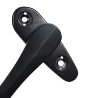 China Ultra Thin Sword Shaped Window Handle High Strength Zinc Alloy Ergonomic Grip for sale
