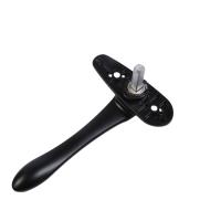 China Ultra Thin Sword Shaped Window Handle High Strength Zinc Alloy Ergonomic Grip for sale