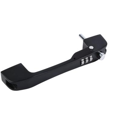 China Square Zinc Alloy Combination Lock Handle with Three Digit Dial Locking for sale