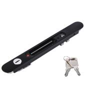 China Key Operated Single Barrel Sliding Window Lock with Red Green Indicators for sale