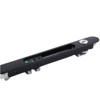 China Key Operated Single Barrel Sliding Window Lock with Red Green Indicators for sale