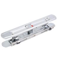 China Recessed Key Bar Sliding Door Lock with Zinc Alloy Body Flush Mount Design for sale