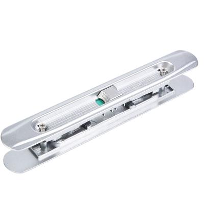 China Flush Recessed Sliding Window Lock with Zinc Alloy Visual Status Indicator for sale