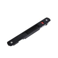 China Ultra Thin Recessed Concealed Single Bar Sliding Door Lock with High Strength Zinc Alloy Red Green Status for sale
