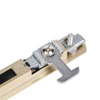 China Concealed Single Barrel Sliding Door Lock Aluminum Alloy Frame for Doors Windows for sale