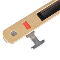 China Concealed Single Barrel Sliding Door Lock Aluminum Alloy Frame for Doors Windows for sale