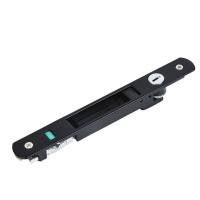 China Die Cast Zinc Alloy Concealed Sliding Door Lock with Dual Layer Security Flush Recessed Design for sale