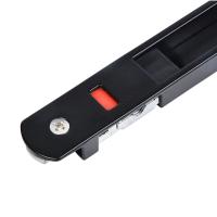 China Die Cast Zinc Alloy Concealed Sliding Door Lock with Dual Layer Security Flush Recessed Design for sale