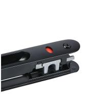 China Durable Die Cast Zinc Alloy Sliding Door Lock with One Piece Body Green Status Indicator for sale