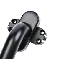 China Round Shank Door and Window Handle Fluorocarbon Coating Zinc Aluminum Alloy Composite for sale
