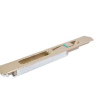China Flip Style Concealed Sliding Door Handle with One Piece Metal Construction Red Status for sale