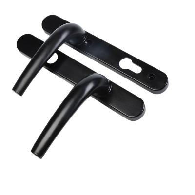 China Double Sided Swing Door Handle Zinc Alloy Lever Lock for Single Leaf Doors for sale