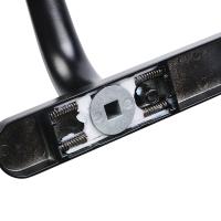 China Double Sided Swing Door Handle Zinc Alloy Lever Lock for Single Leaf Doors for sale